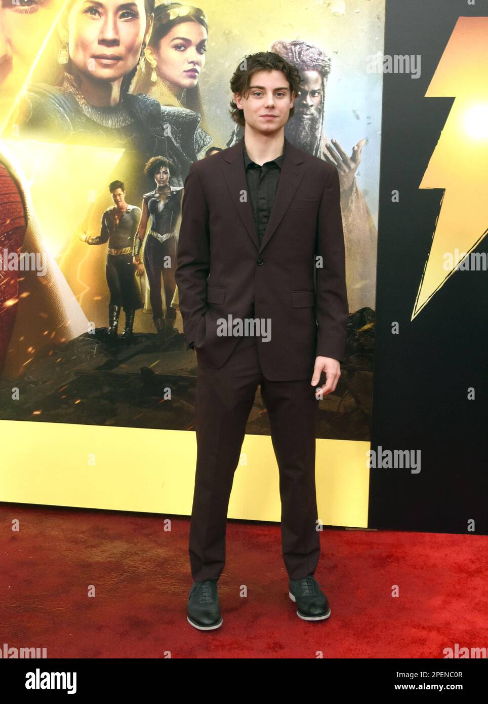 Los Angeles, California, USA 14th March 2023 Actor Carson MacCormac ...