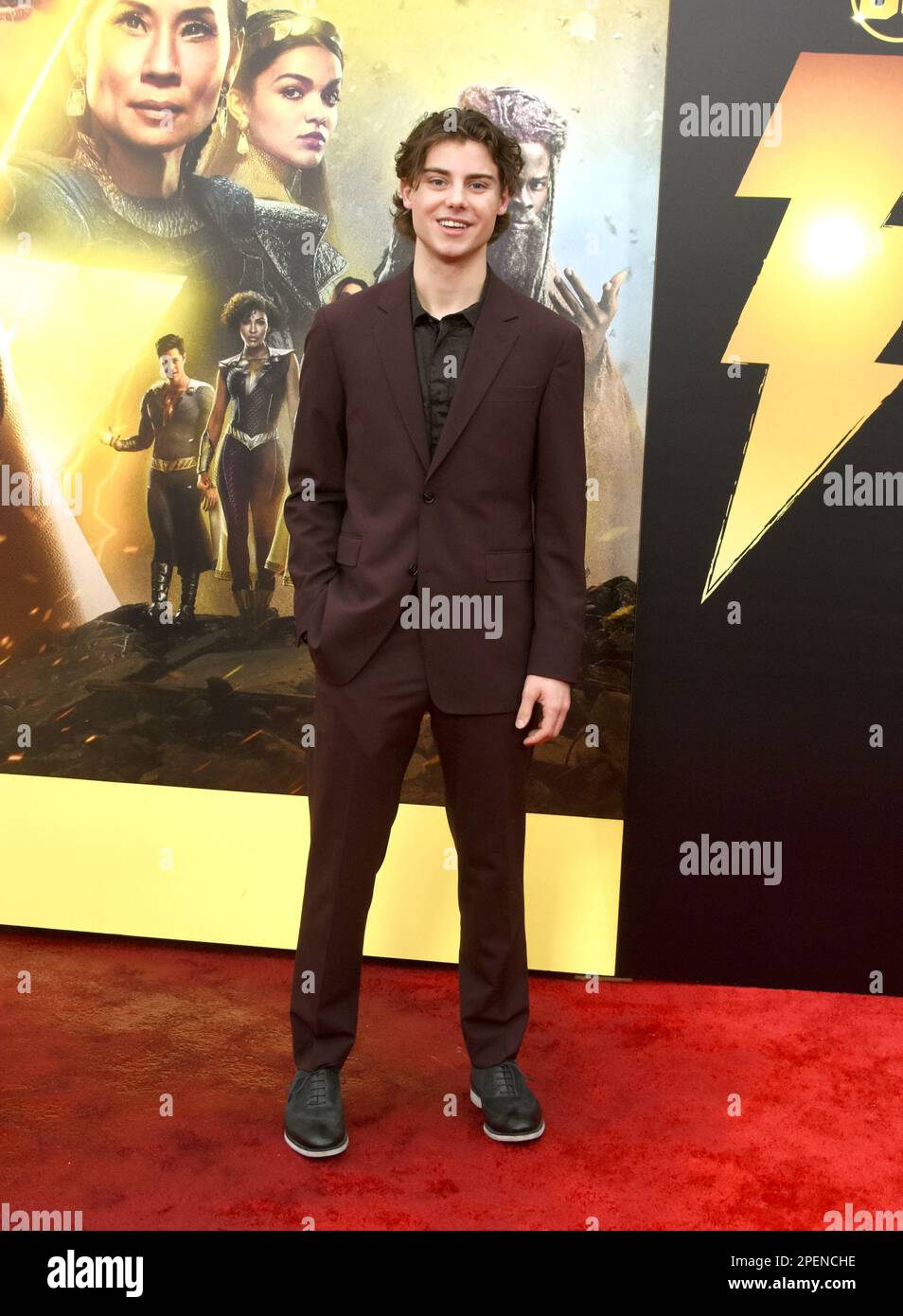 Los Angeles, California, USA 14th March 2023 Actor Carson MacCormac ...