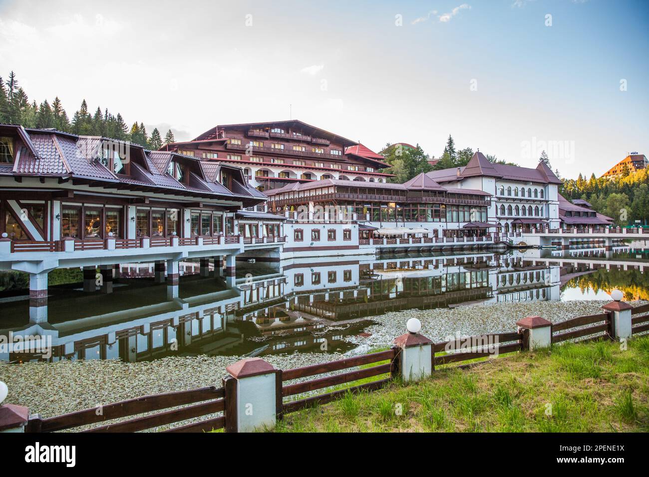 A beautiful shot of Aurelius Imparatul Romanilor hotel Stock Photo - Alamy
