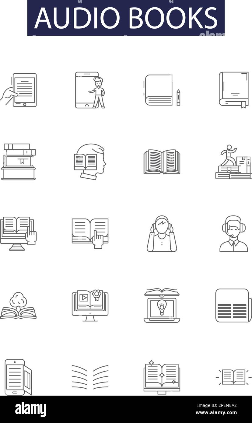 Audiobooking Stock Vector Images - Alamy