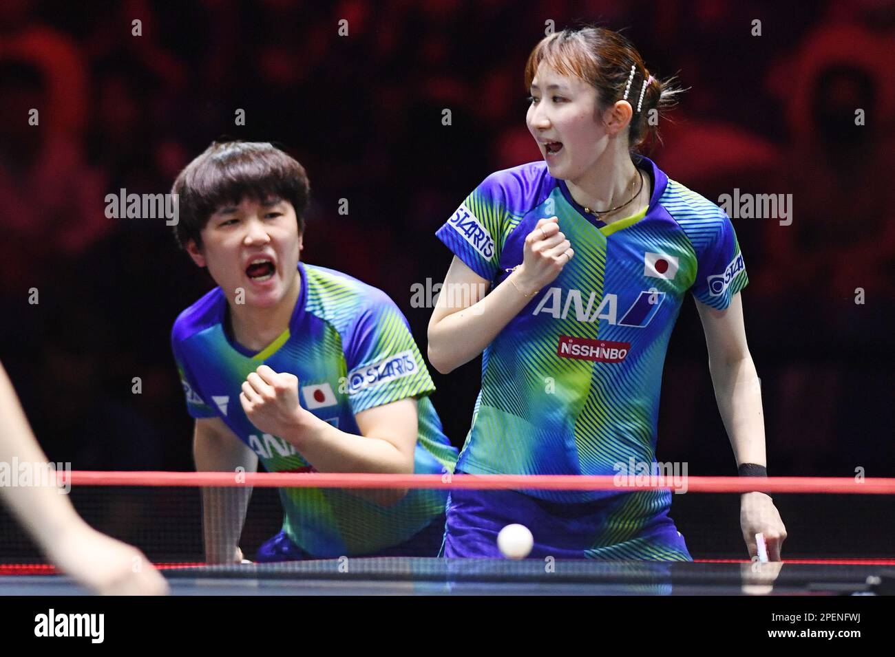 Singapore, Singapore. 16th Mar, 2023. Tomokazu Harimoto (JPN), Hina ... Singapore, Singapore. 16th Mar, 2023. Tomokazu Harimoto (JPN), Hina ...