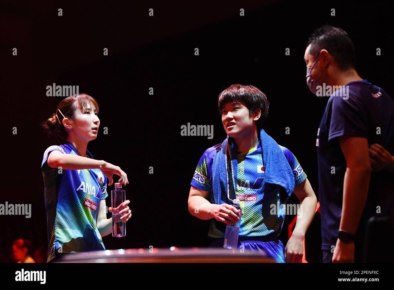 Singapore, Singapore. 16th Mar, 2023. Tomokazu Harimoto (JPN), Hina ... Singapore, Singapore. 16th Mar, 2023. Tomokazu Harimoto (JPN), Hina ...