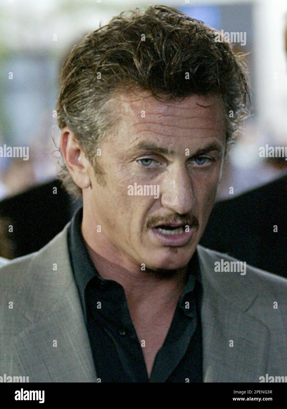 American Actor Sean Penn arrives for the screening of his new film "The ...