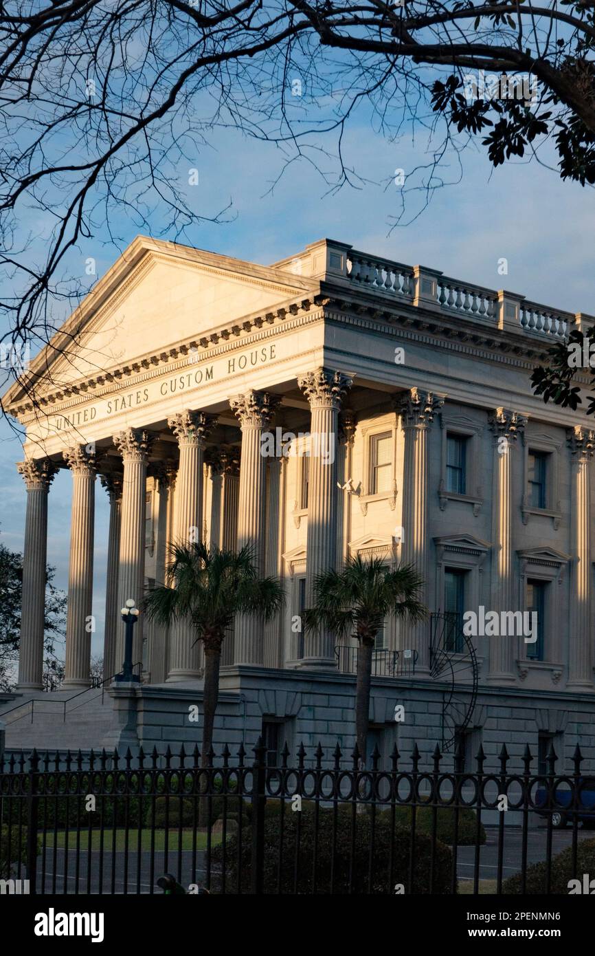 The historic United States Custom House in Charleston, SC, United ... The historic United States Custom House in Charleston, SC, United ...
