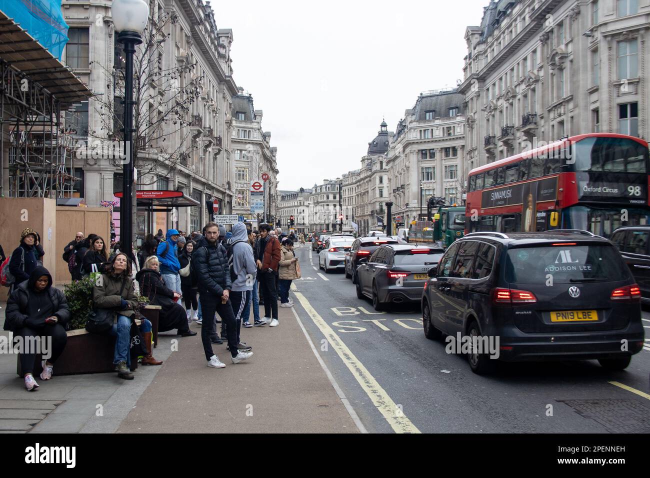 London, UK. 15th Mar, 2023. London, UK - March 15, 2023: As the ...