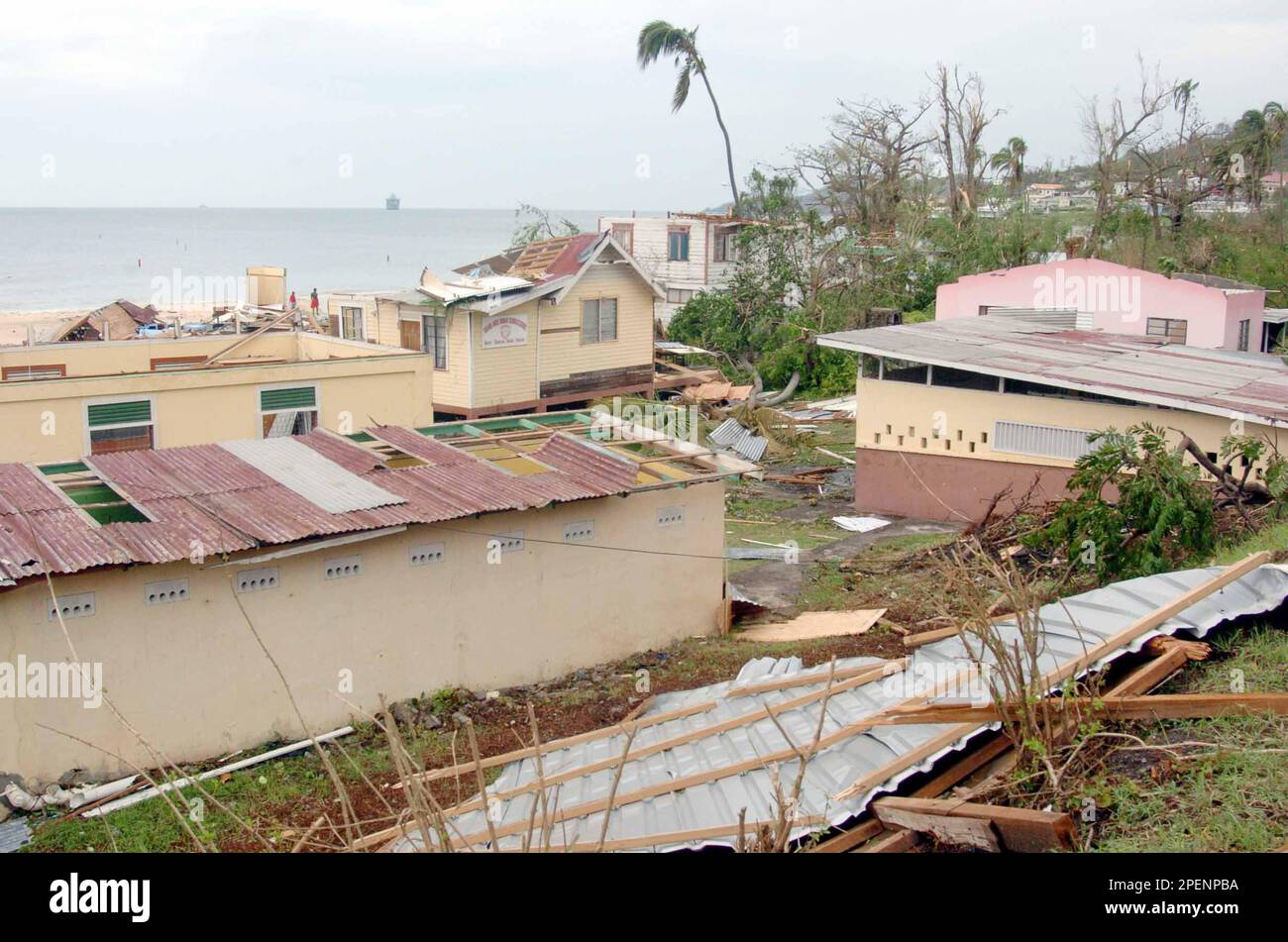 The Grande Anse Roman Catholic School in St. George's, Grenada, is seen ...