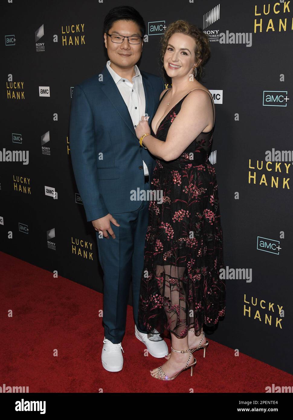 Los Angeles, USA. 15th Mar, 2023. (L-R) Arthur Keng and Guest arrives ...