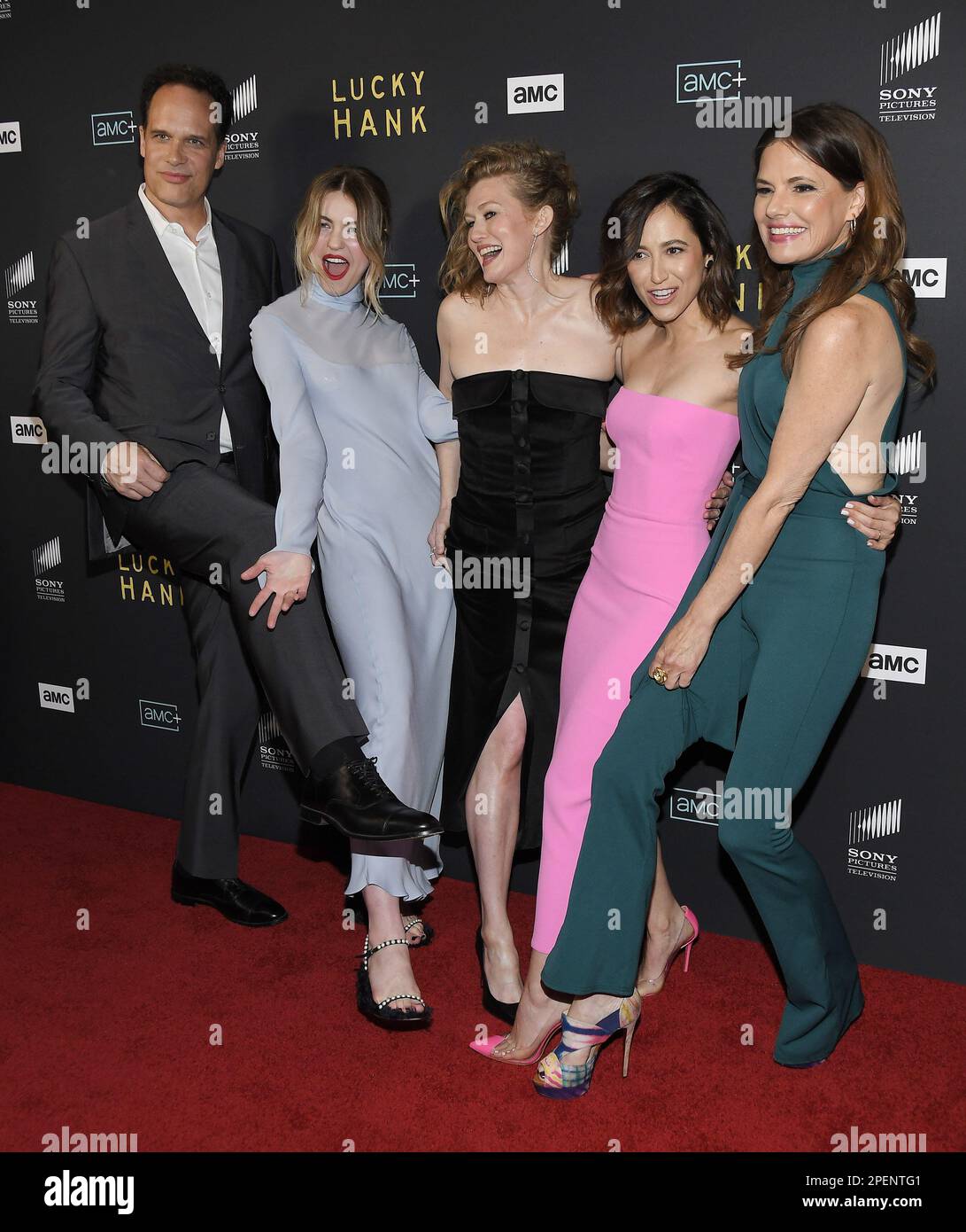 Los Angeles, USA. 15th Mar, 2023. (L-R) Diedrich Bader, Olivia Scott Welch, Mireille Enos, Sara ...