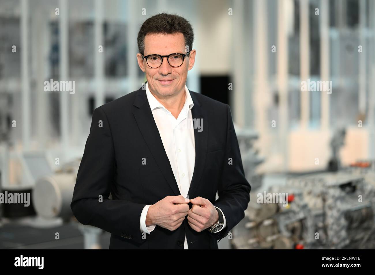 Friedrichshafen, Germany. 16th Mar, 2023. Michael Frick, Chief ...