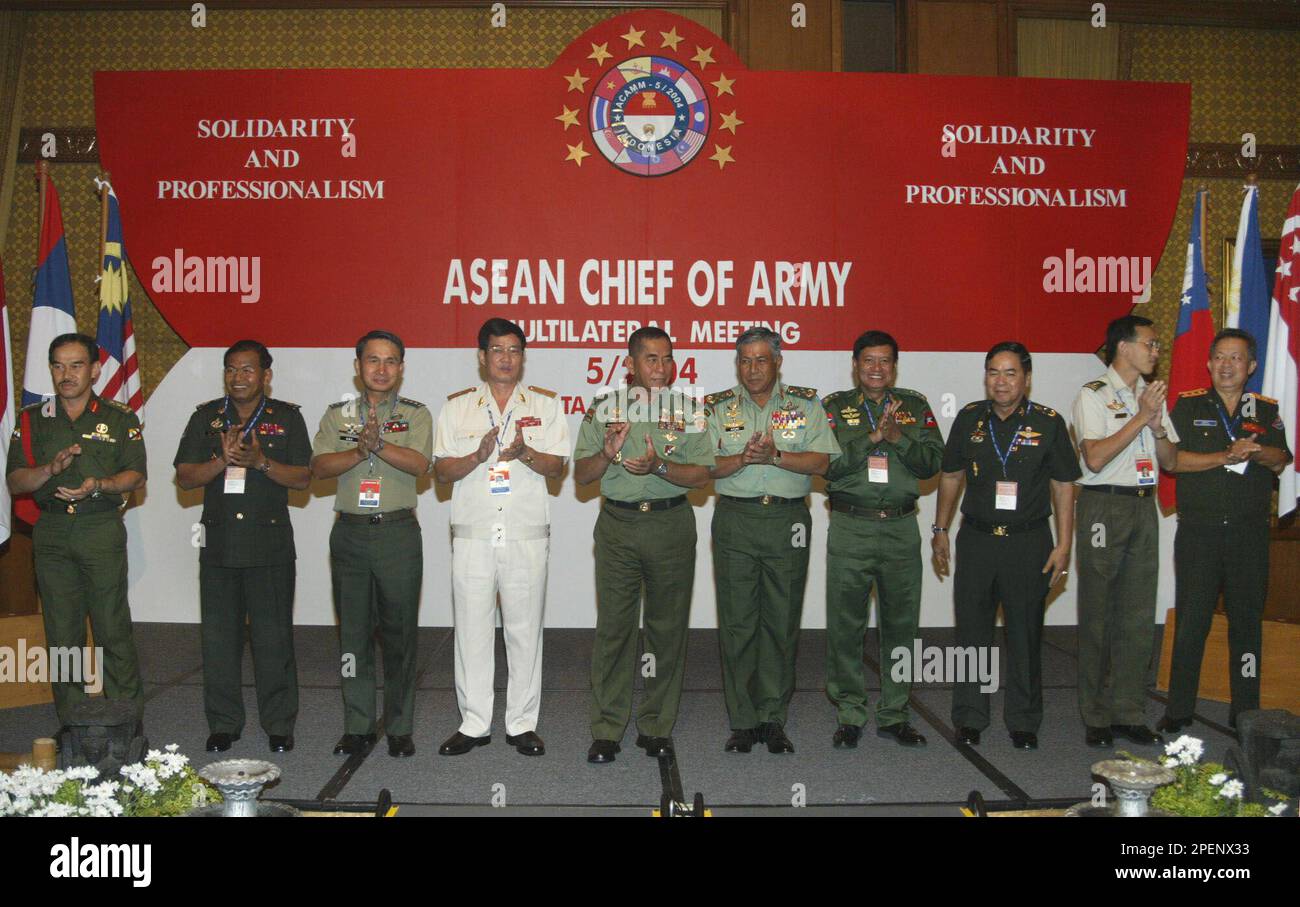 Chief of Army of the Association of South East Asia Nations (ASEAN ...