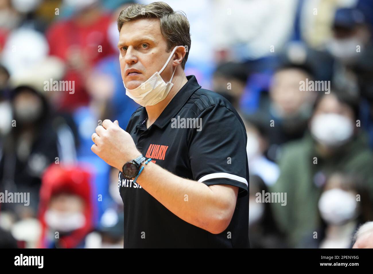 Komazawa Olympic Park Gymnasium, Tokyo, Japan. 15th Mar, 2023. Dainius ...