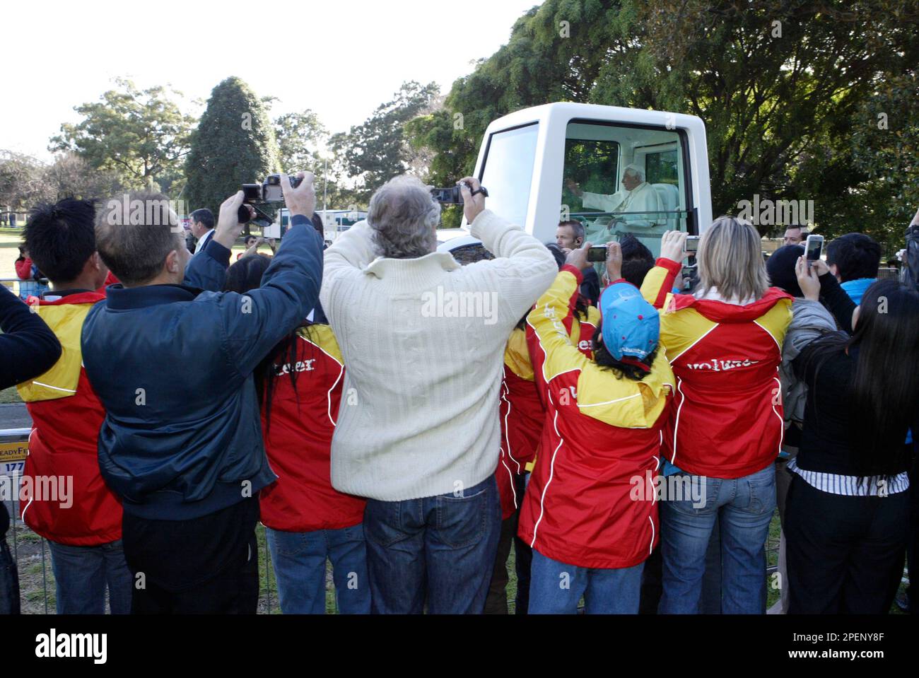 Before returning to the Vatican, Pope Benedict XVI conducts a brief ...