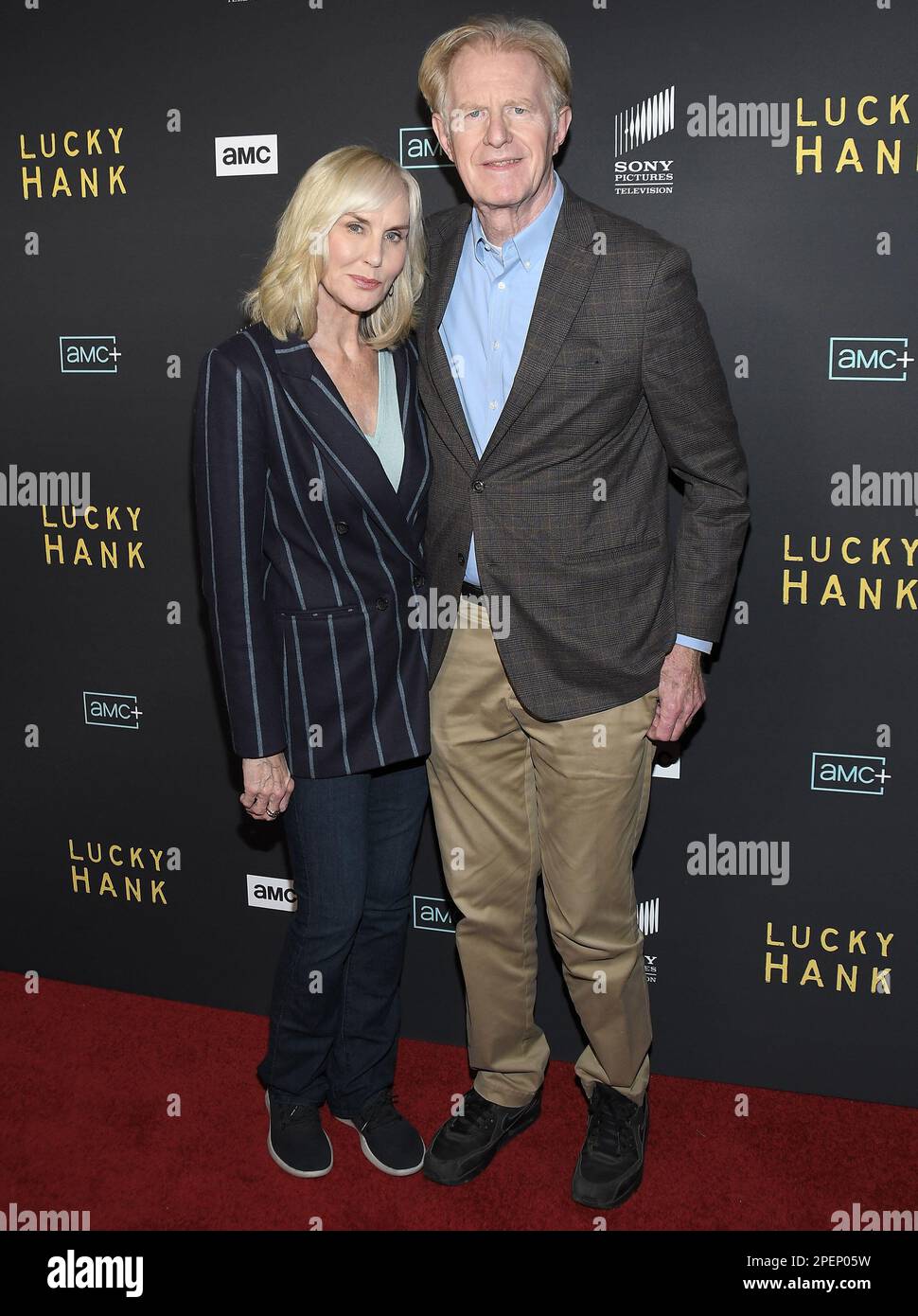 (L-R) Rachelle Carson-Begley and Ed Begley, Jr. arrives at the AMC ...
