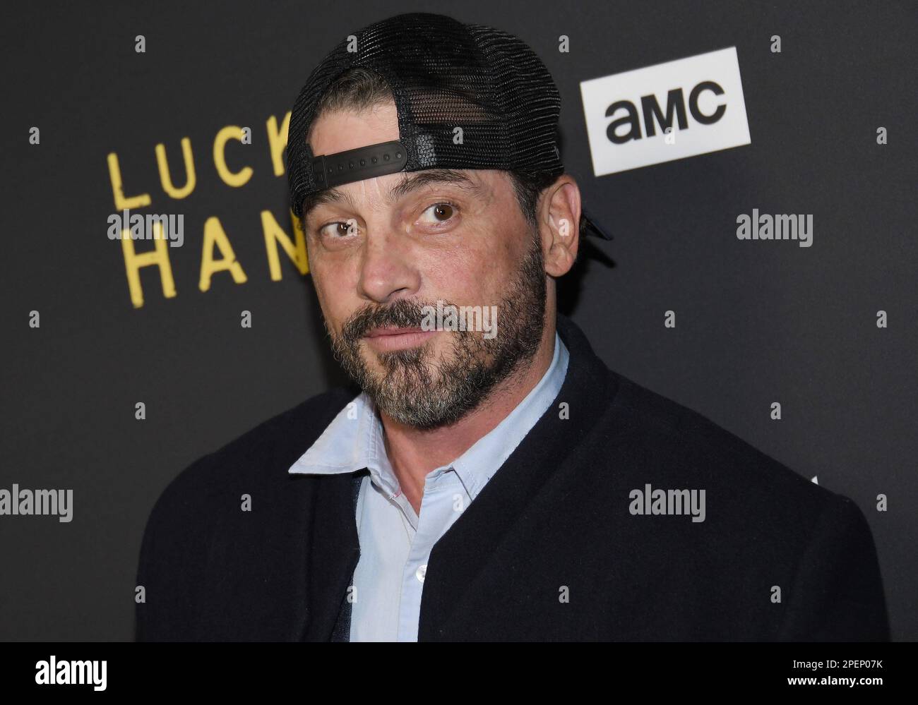 Skeet Ulrich arrives at the AMC Network's LUCKY HANK Premiere held at ...