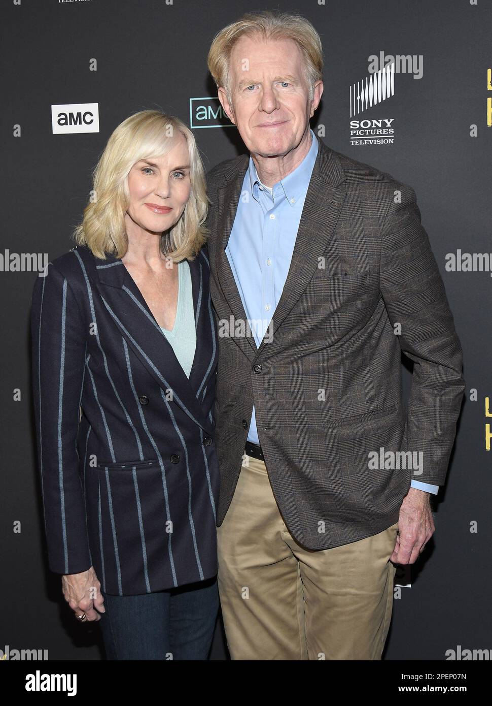 (L-R) Rachelle Carson-Begley and Ed Begley, Jr. arrives at the AMC ...