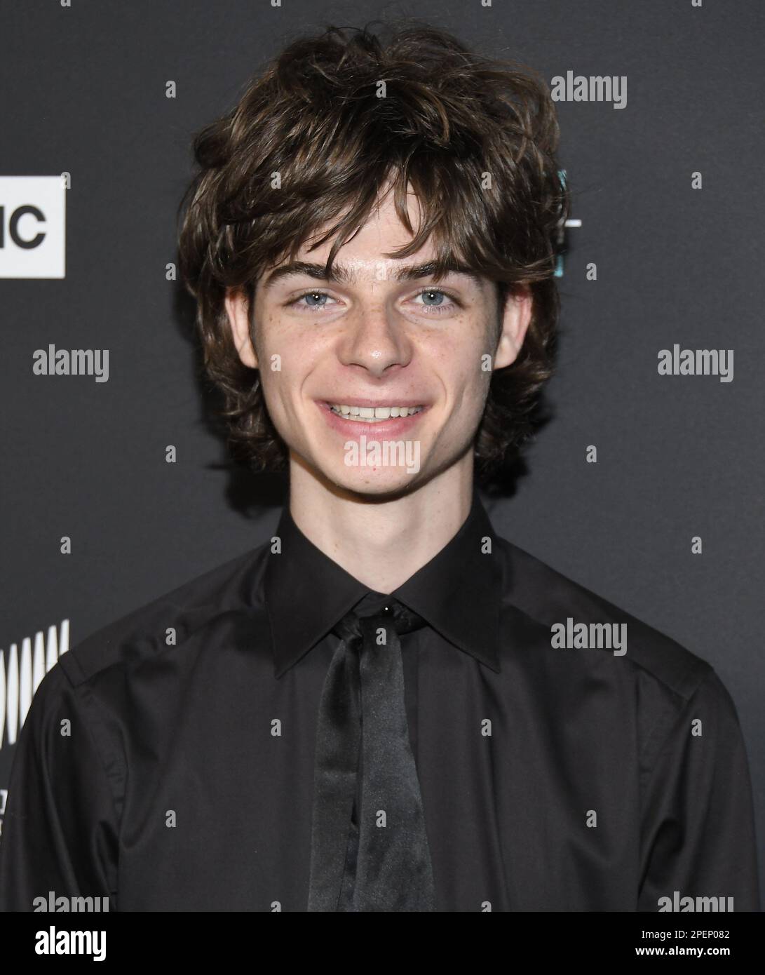 Jackson Kelly arrives at the AMC Network's LUCKY HANK Premiere held at The London West Hollywood ...