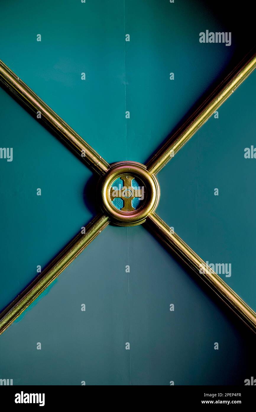 The Cross and pattern on the Bulgarian St. Stephen Orthodox Church, in ...