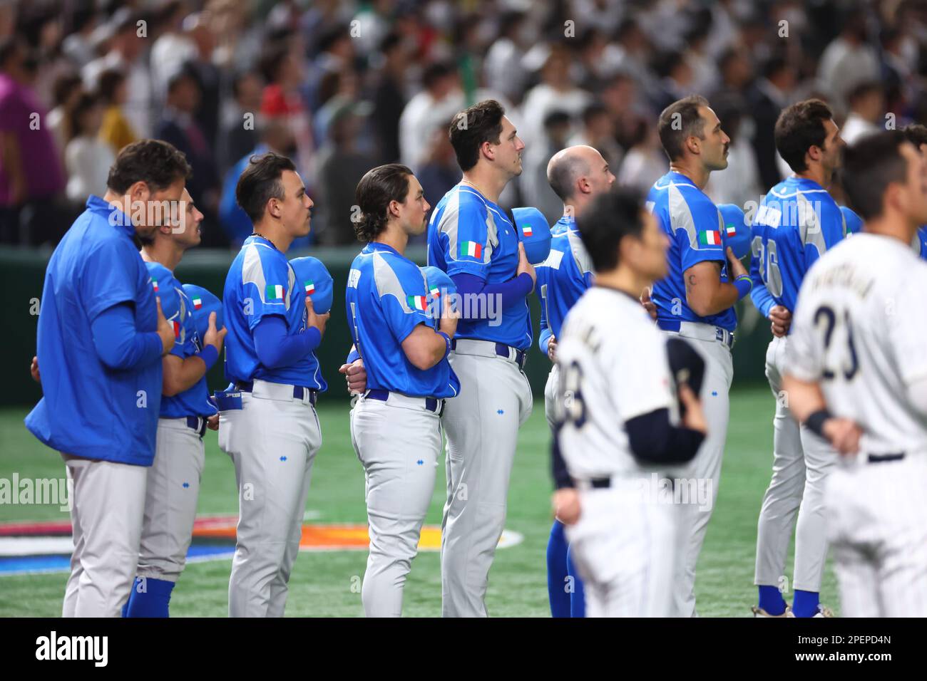 Tokyo, Japan. 16th Mar, 2023. Italy team group (ITA) Baseball : 2023 ...