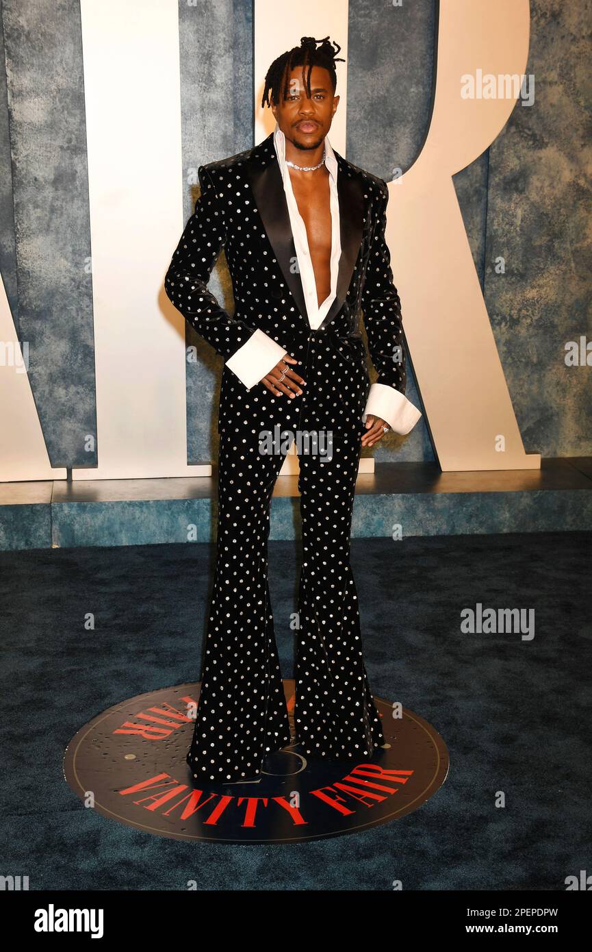 BEVERLY HILLS, CALIFORNIA - MARCH 12: Jeremy Pope attends the 2023 ...