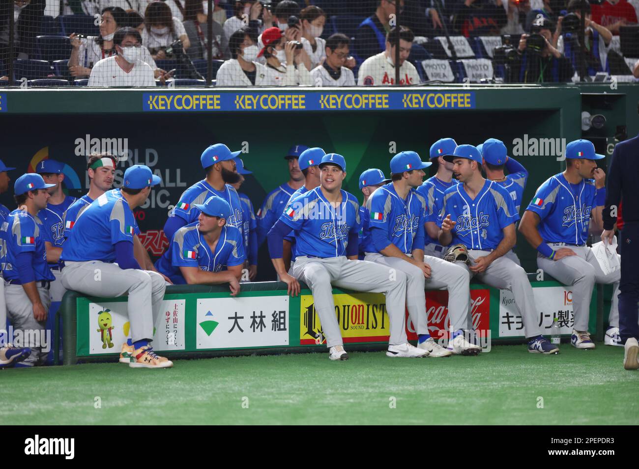 Tokyo, Japan. 16th Mar, 2023. Italy team group (ITA) Baseball : 2023 ...