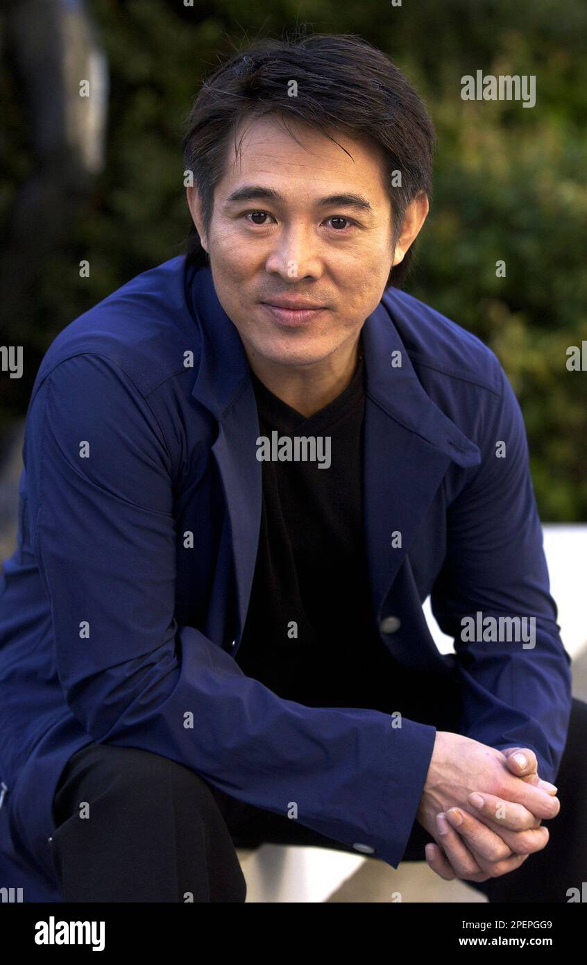 Actor Jet Li poses for a portrait at the Los Angeles County Museum of ...