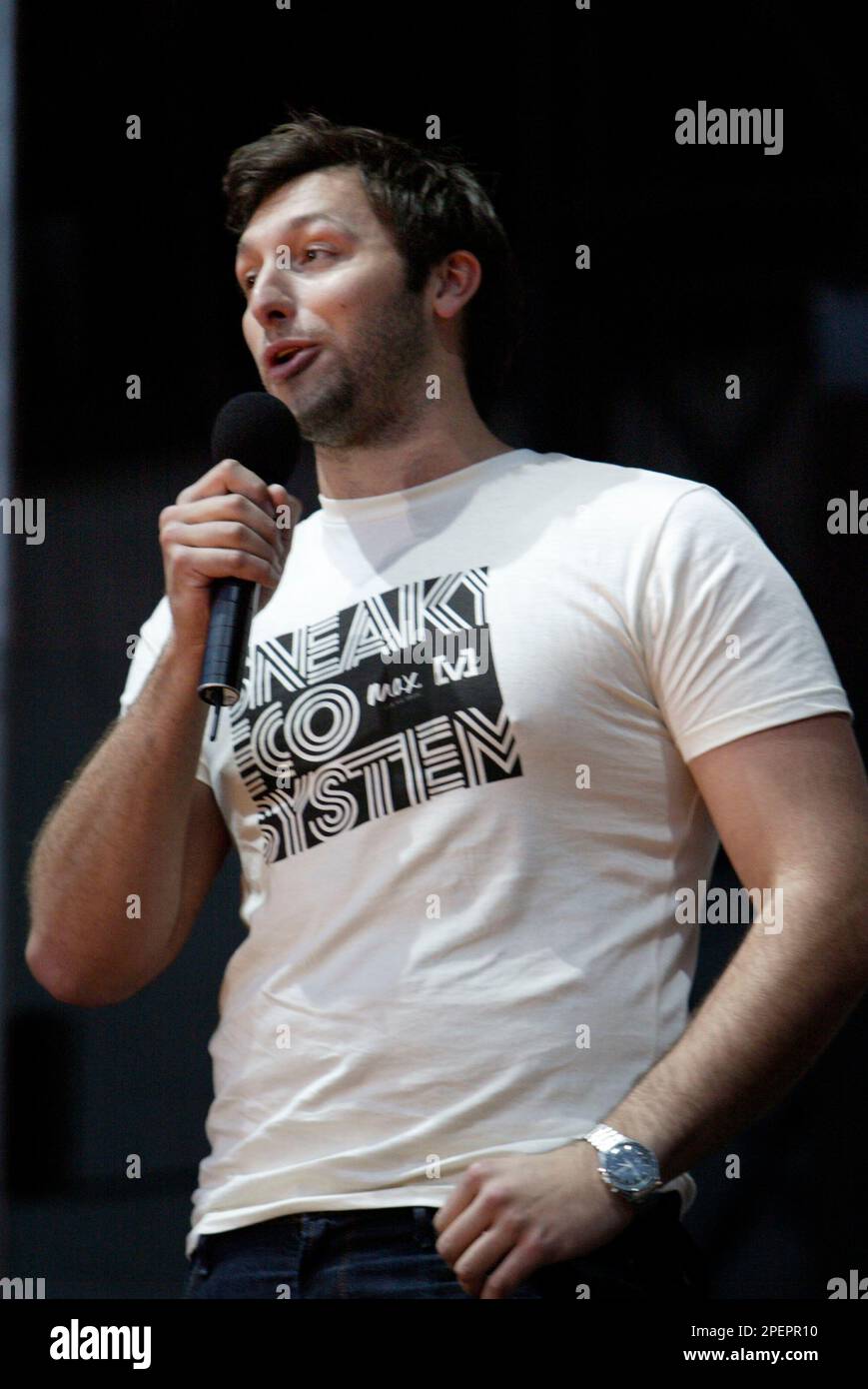 Australian Olympic swimmer and gold medallist Ian Thorpe announces the ...