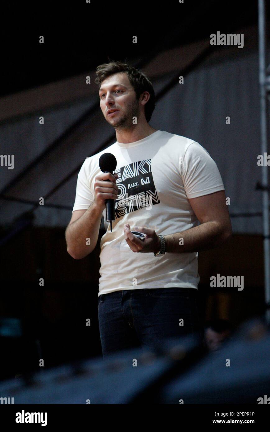 Australian Olympic swimmer and gold medallist Ian Thorpe announces the ...