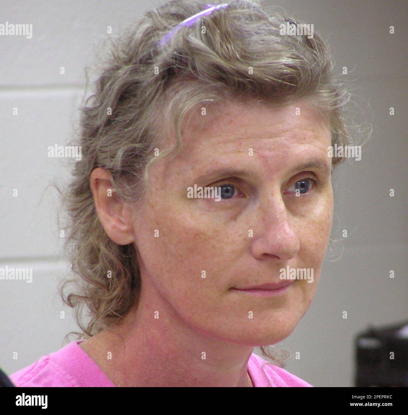 Debra Jenner-Tyler, shown Monday, Aug. 23, 2004, told members of the ...