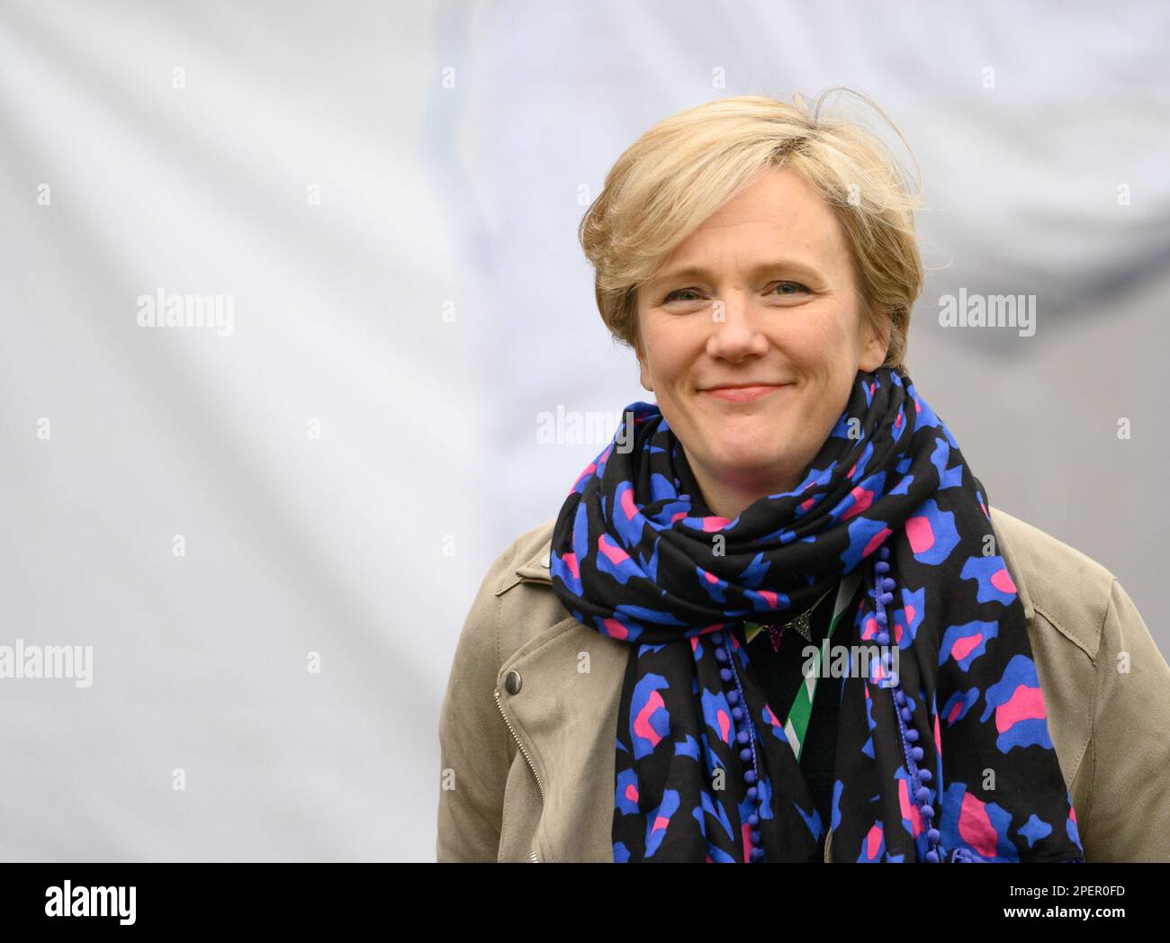 Stella Creasy MP (Lab: Walthamstow) on College Green, Westminster to be ...