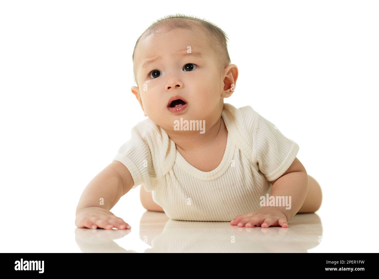 Baby lying play on hi-res stock photography and images - Alamy