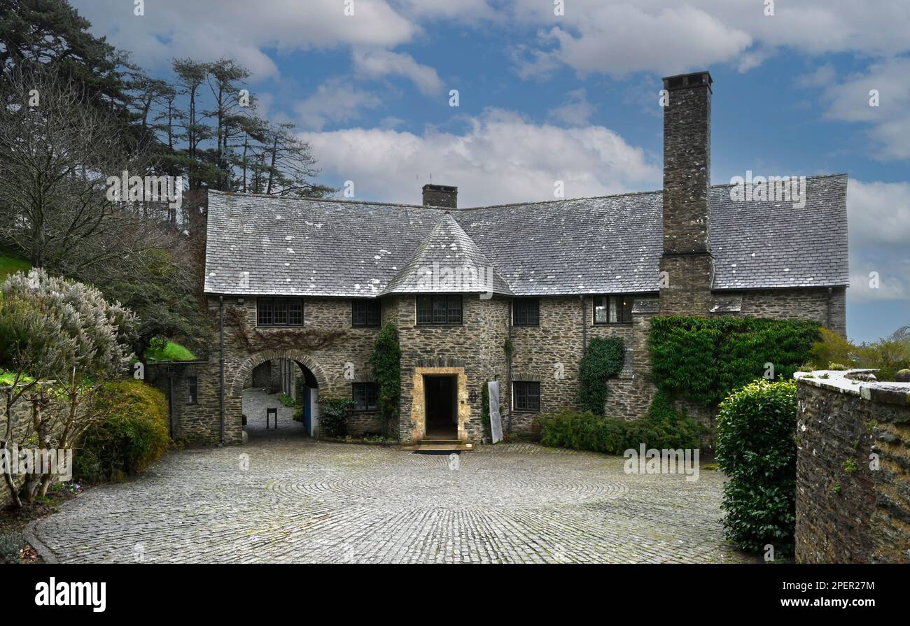 Coleton Fishacre, Kingswear, Dartmouth, Devon, England, UK. -landscape ...