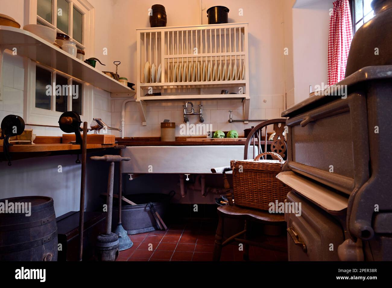 Coleton Fishacre, Kingswear, Dartmouth, Devon, England, UK. - interior ...