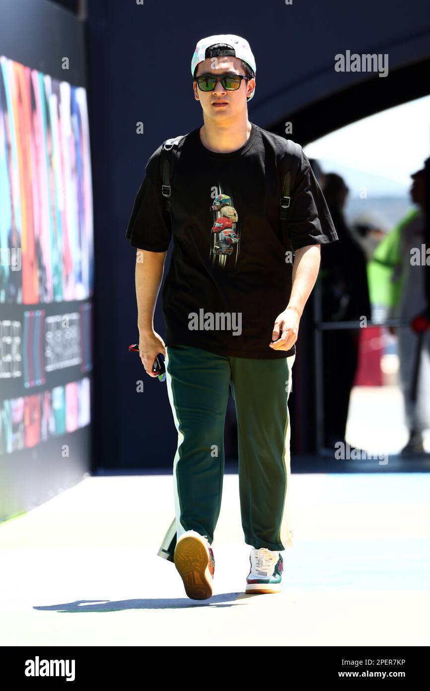 Jeddah, Saudi Arabia. 16th Mar, 2023. Zhou Guanyu (CHN) Alfa Romeo F1 ...