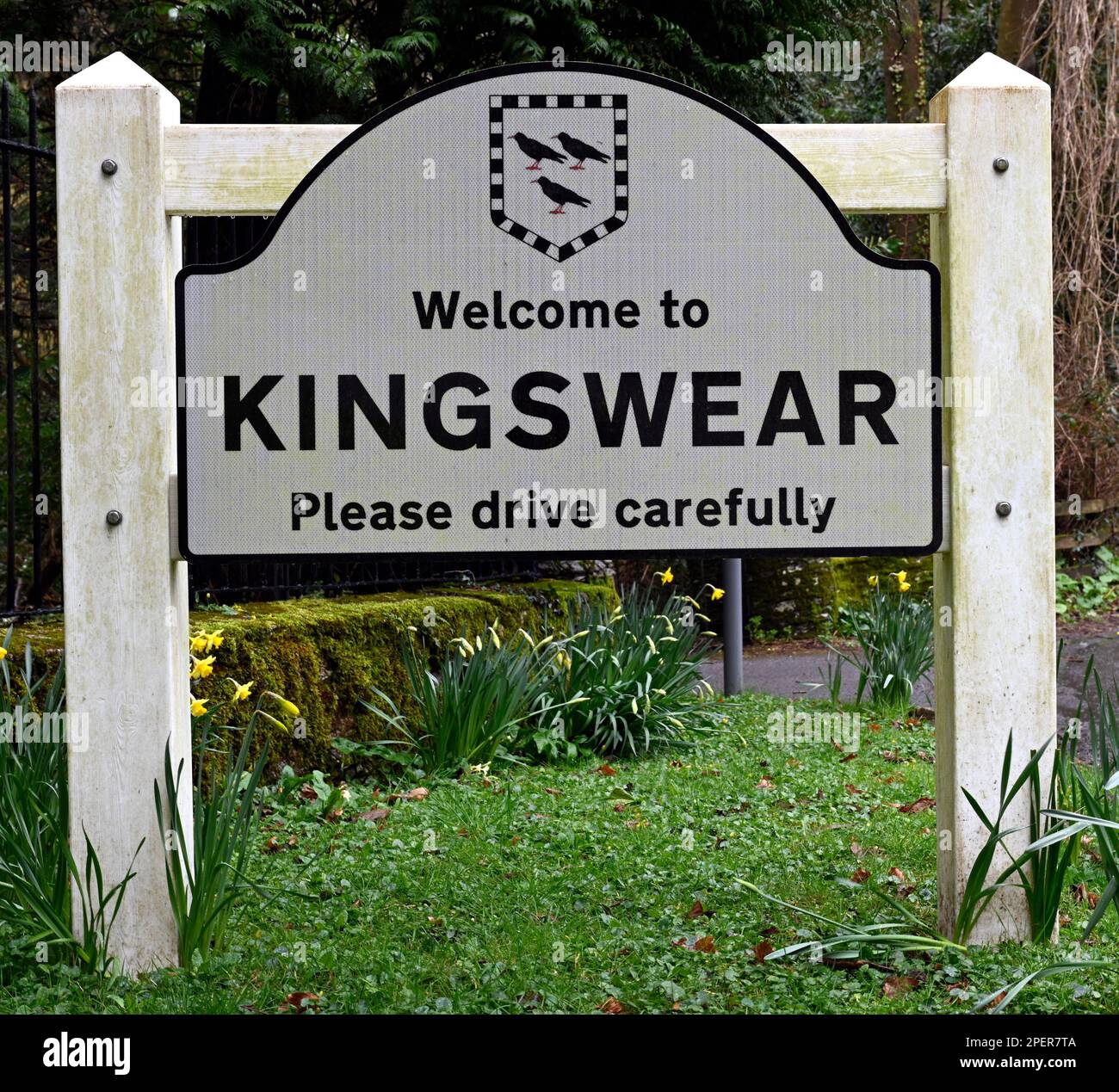 Welcome to devon signs hi-res stock photography and images - Alamy