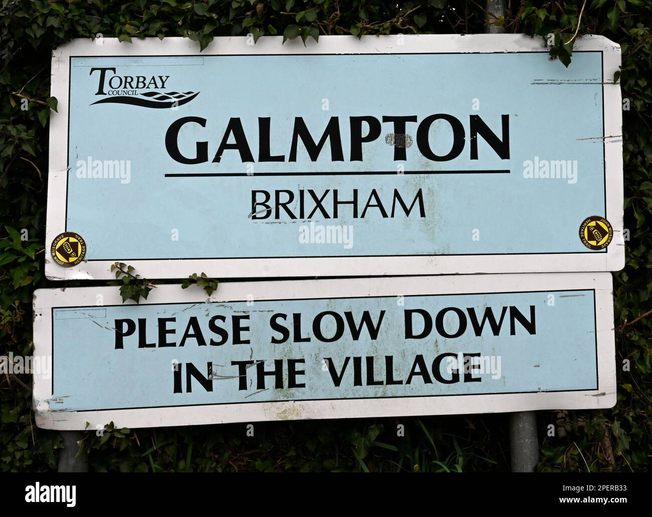 Welcome to devon signs hi-res stock photography and images - Alamy