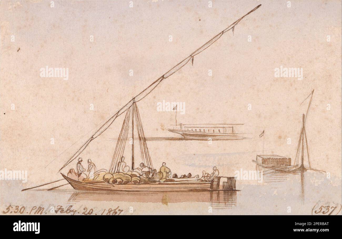 Ancient boats drawing hi-res stock photography and images - Alamy