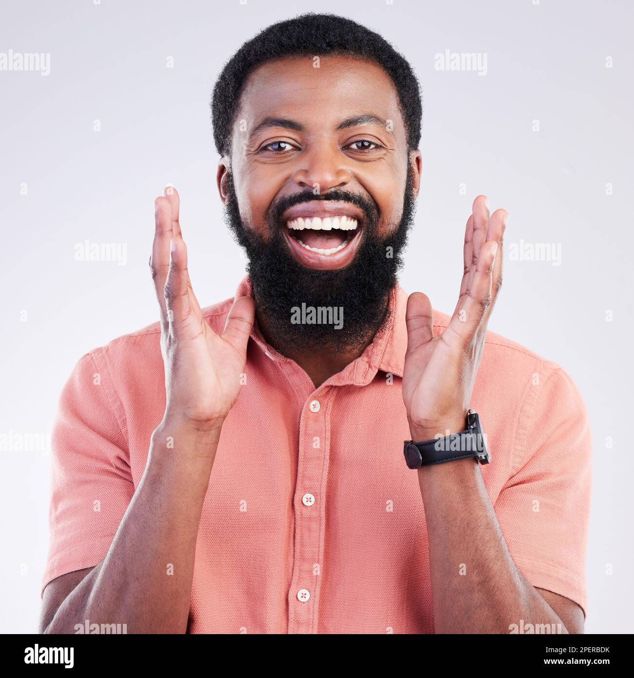 Happy Surprised Man