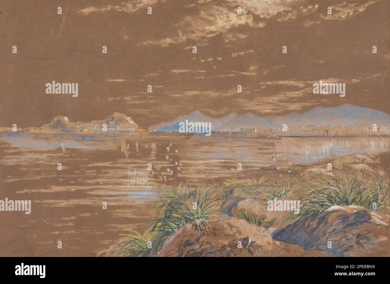 Old poster of corfu hi-res stock photography and images - Alamy