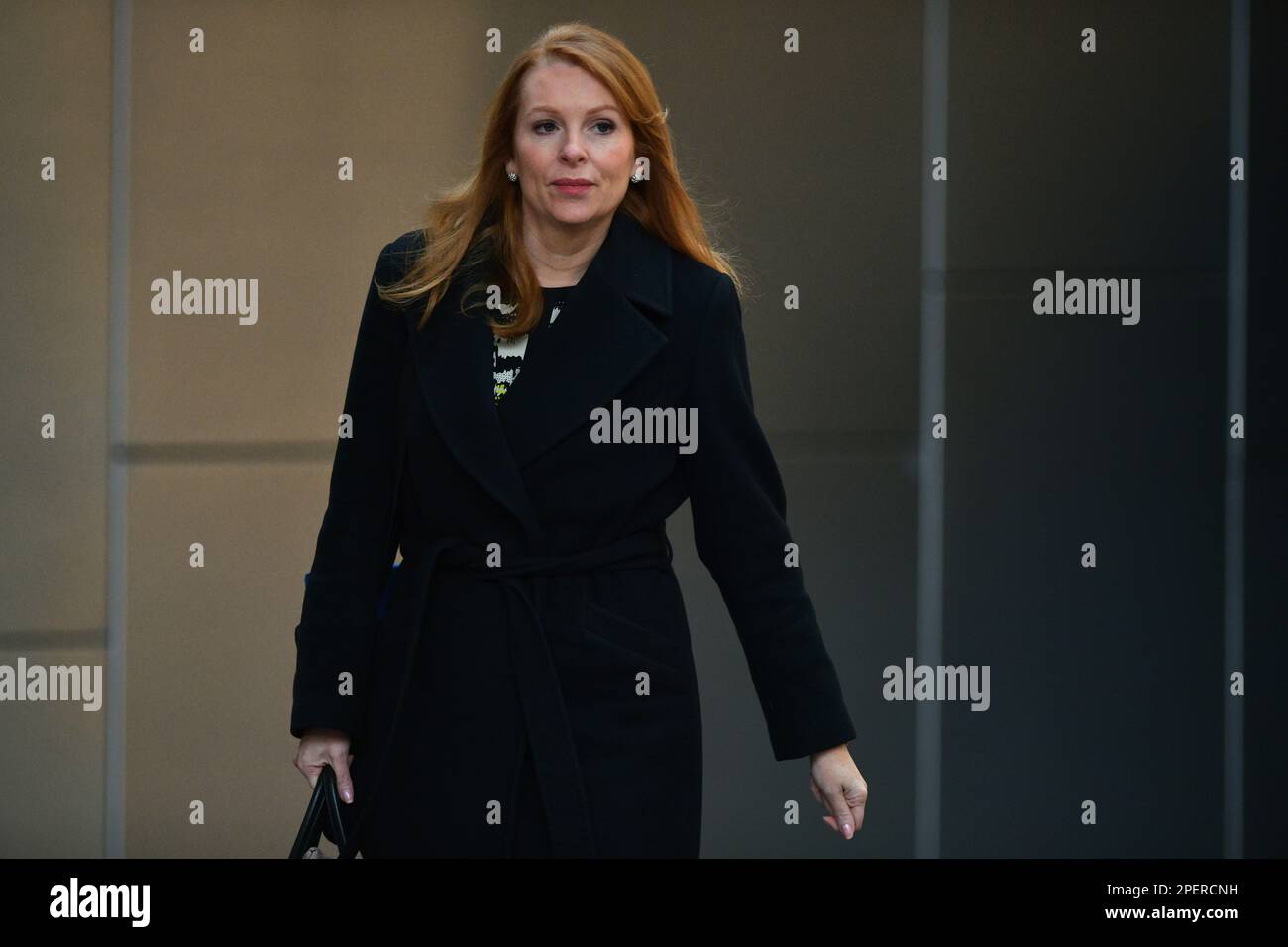 Edinburgh Scotland, UK 16 March 2023. Ash Regan arrives at the Scottish ...
