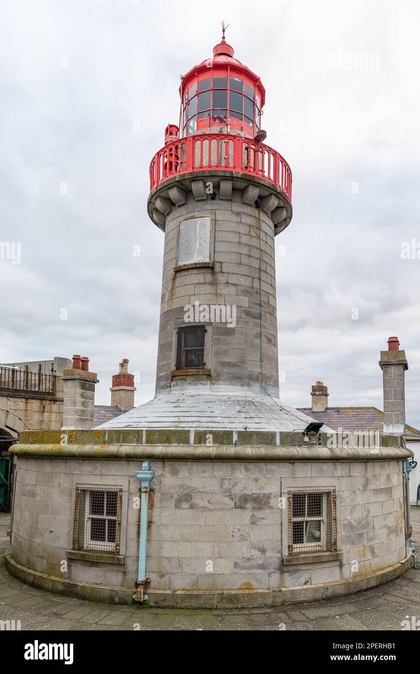 The East Pier Lighthouse, Dun Laoghaire, Ireland Stock Photo - Alamy