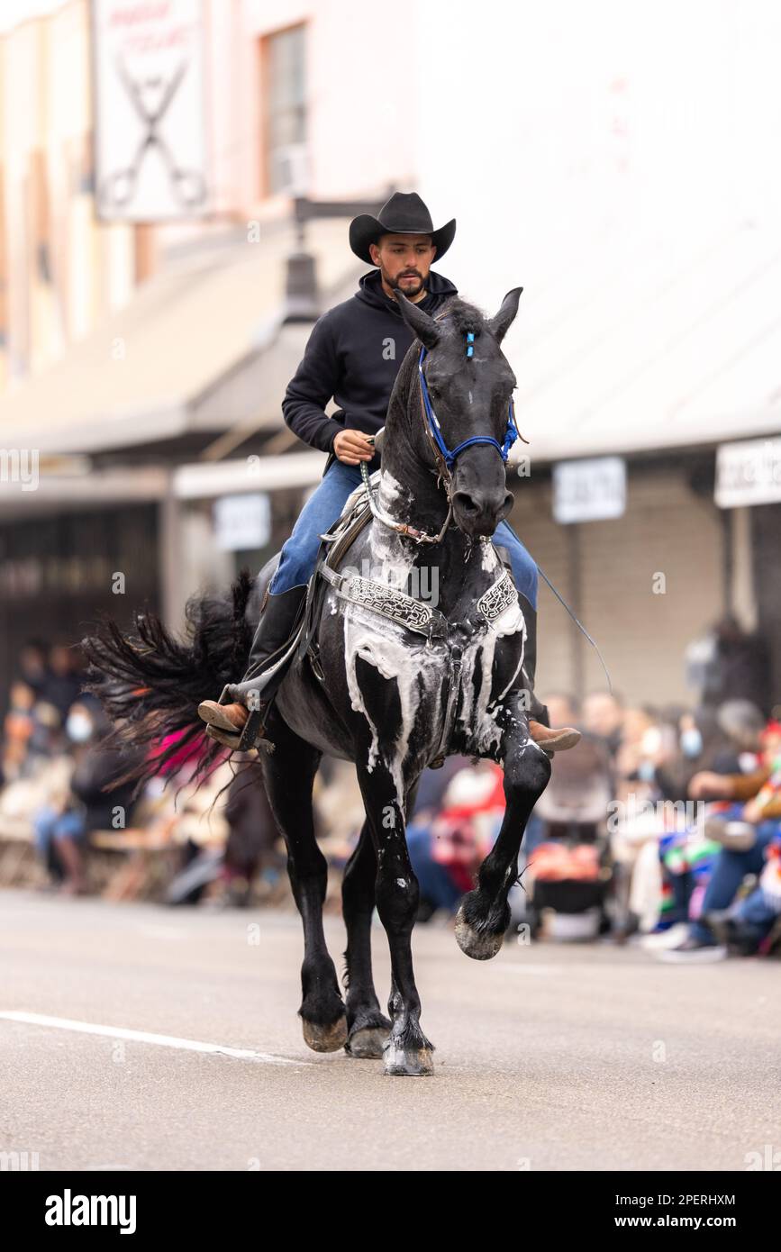 Brownsville, Texas, USA - February 26, 2022: Charro Days Grand ...