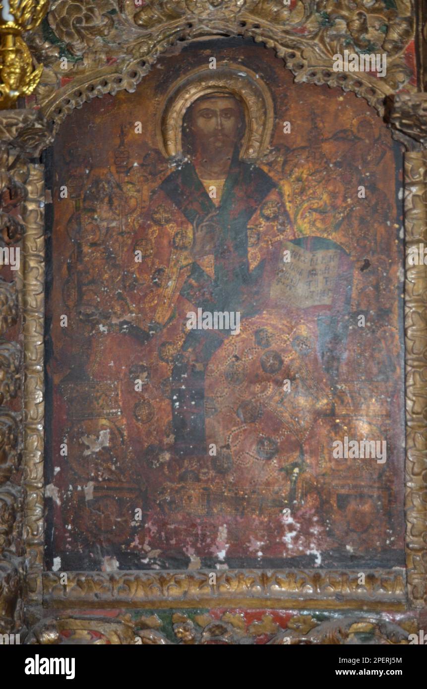 Greece, Thessaly, Larisa, Elassona Praitori village Church of St ...