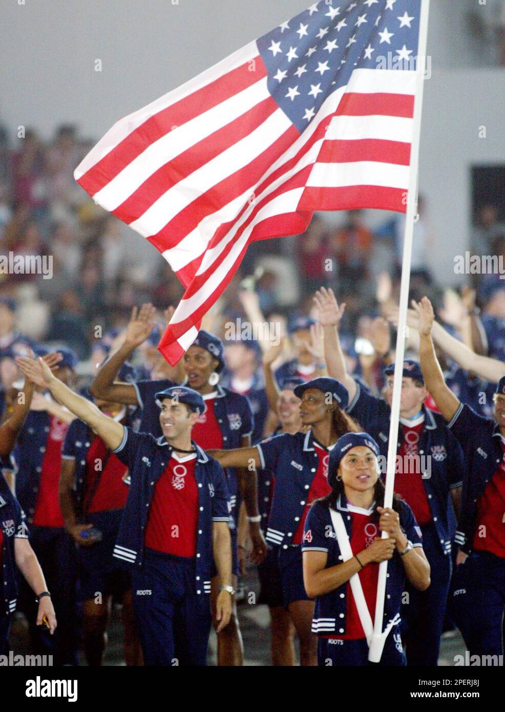 Basketball player Dawn Staley leads the United States team into Olympic ...