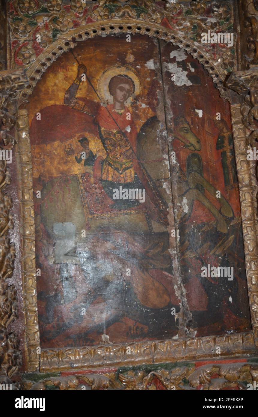 Greece, Thessaly, Larisa, Elassona Praitori village Church of St ...