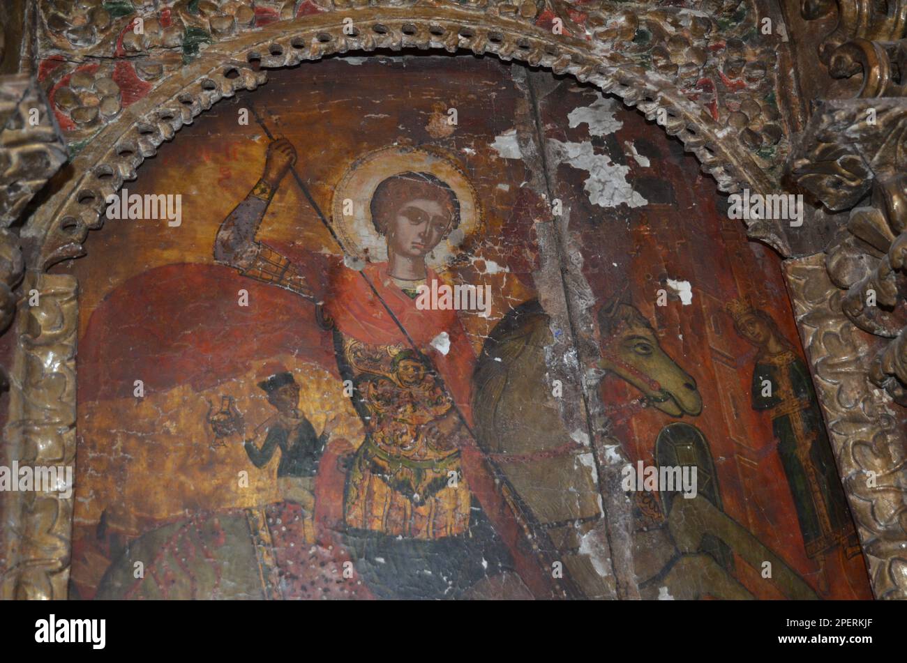 Greece, Thessaly, Larisa, Elassona Praitori village Church of St ...
