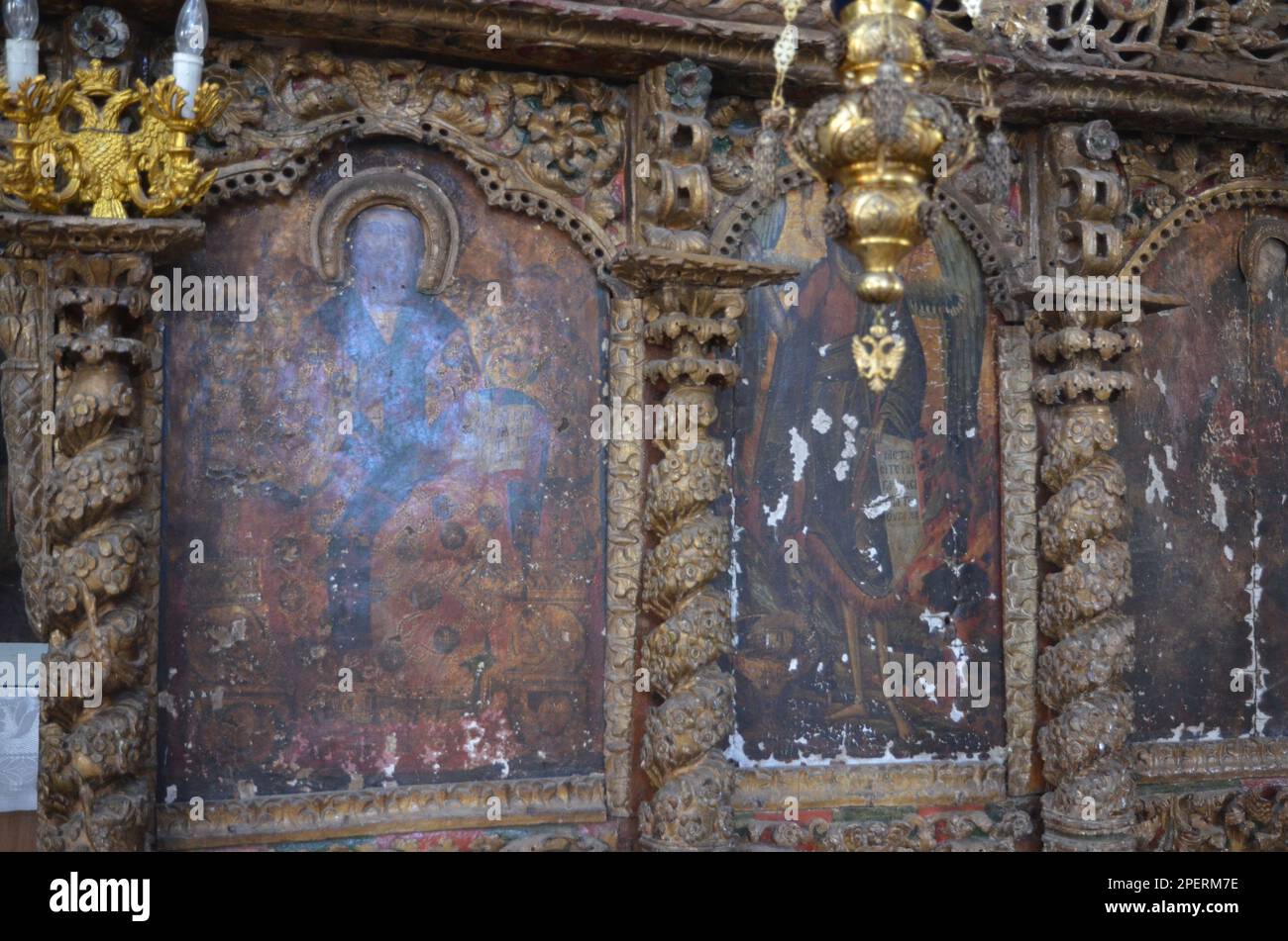 Greece, Thessaly, Larisa, Elassona Praitori village Church of St ...