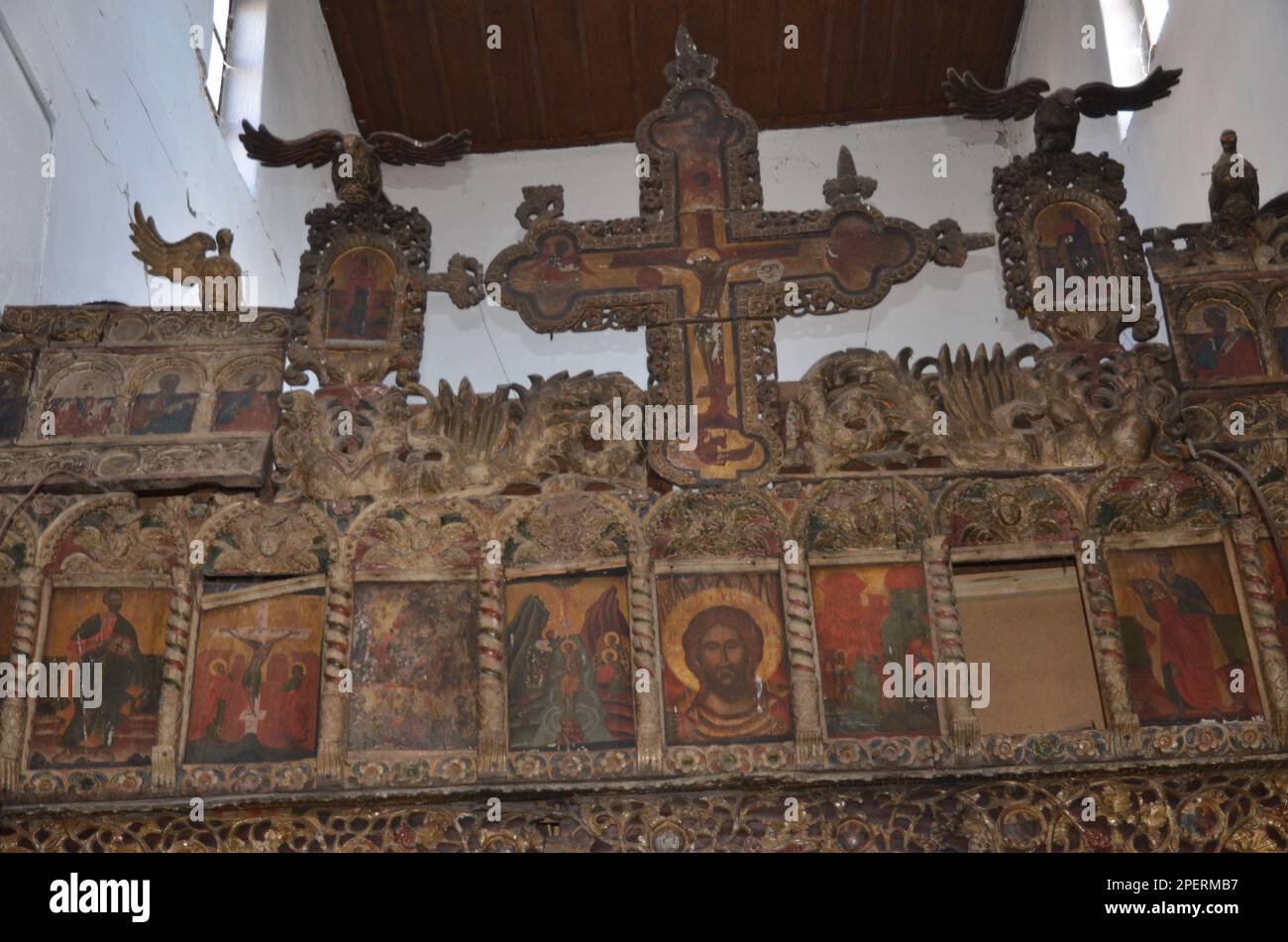 Greece, Thessaly, Larisa, Elassona Praitori village Church of St ...