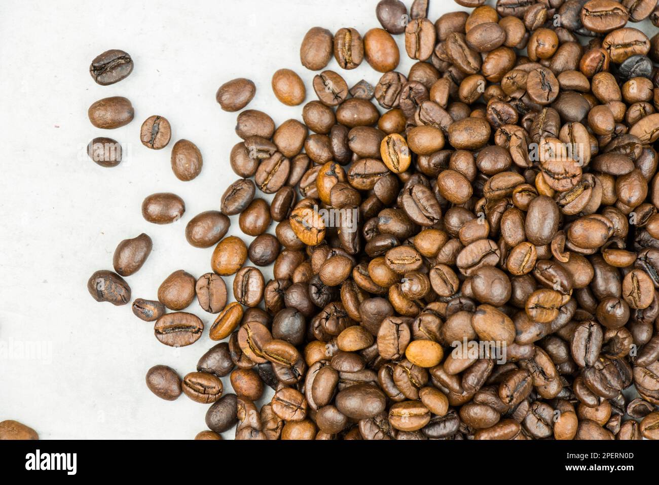 Black coffee beans, large group of coffee beans Stock Photo - Alamy