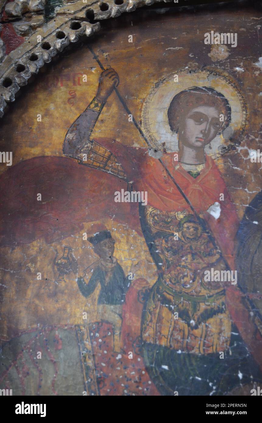 Greece, Thessaly, Larisa, Elassona Praitori village Church of St ...