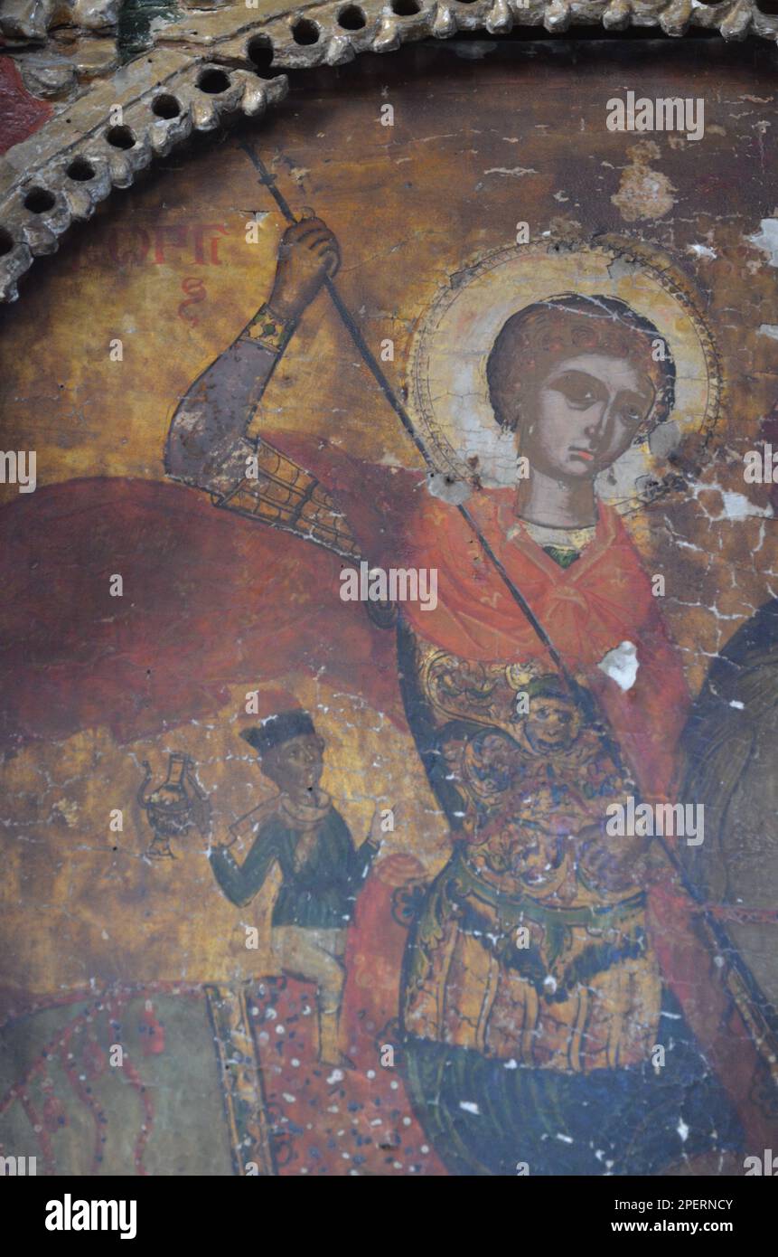 Greece, Thessaly, Larisa, Elassona Praitori village Church of St ...